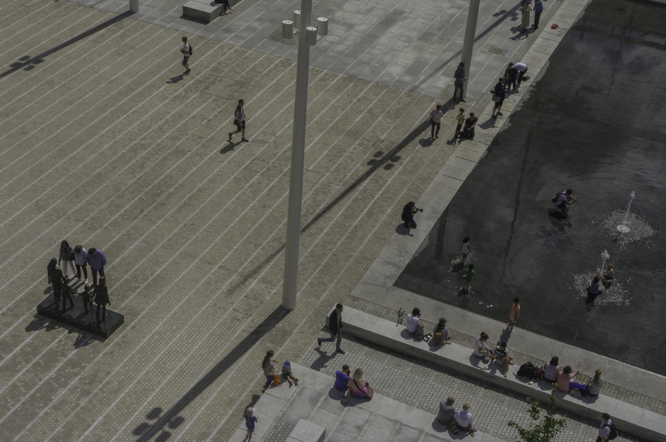 New look Centenary Square, Birmingham opens to the public