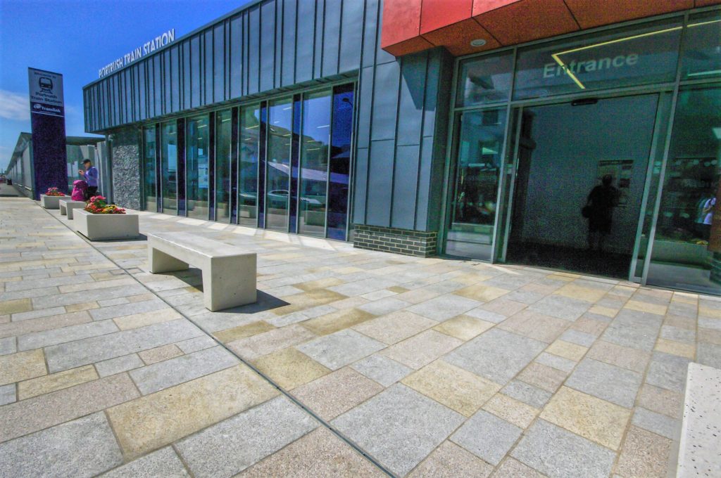 GRAHAM completes new £5.6m Portrush train station - Hardscape