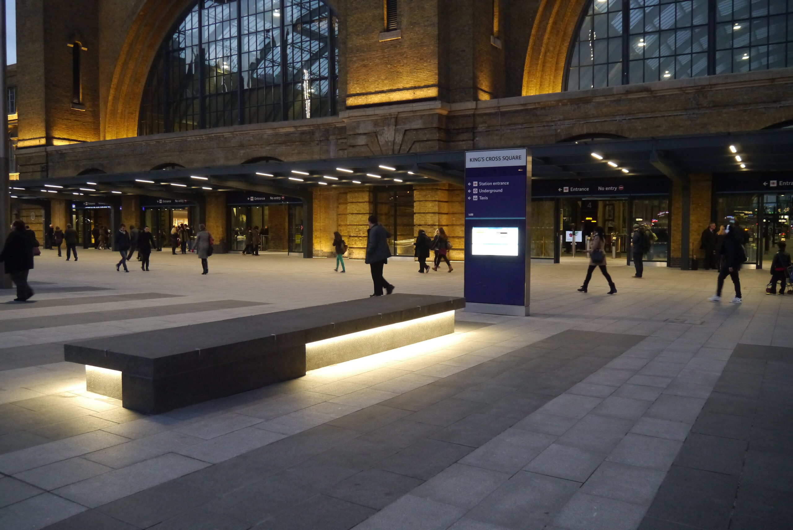 King's Cross Entrance Plaza - Hardscape | Commercial Stone & Paving